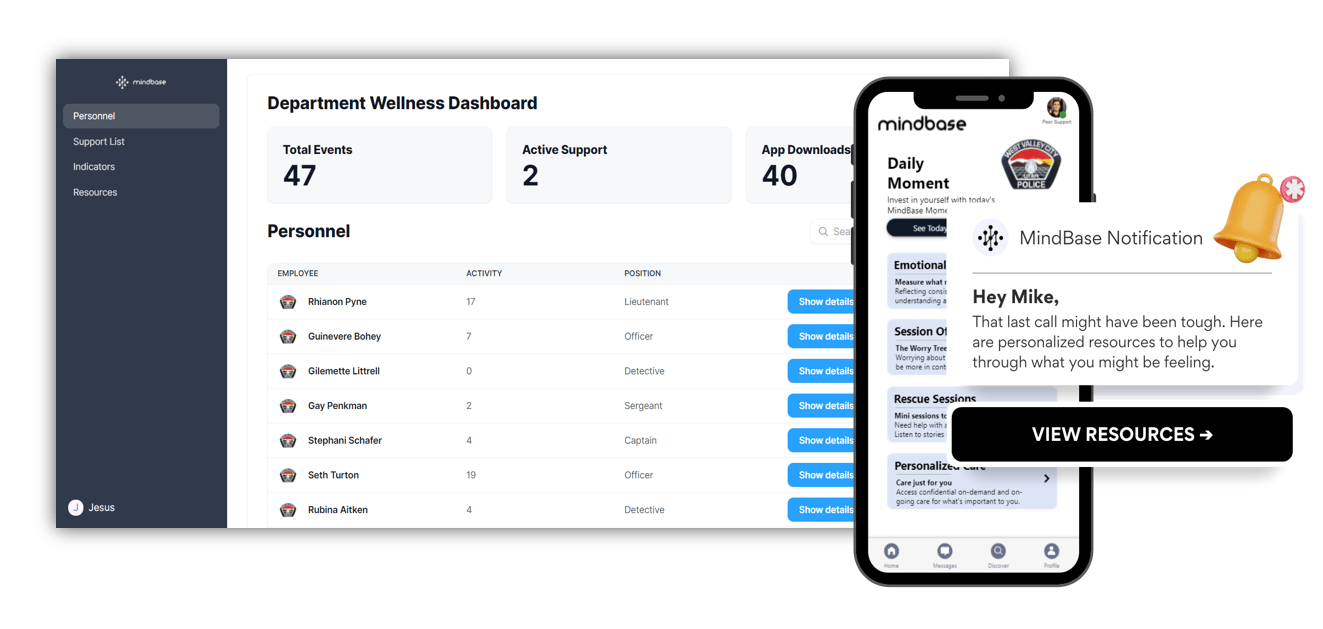 Mindbase | Proactive Wellness For Public Safety